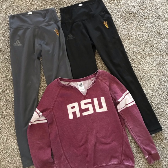 adidas | Pants & Jumpsuits | Asu Clothing Bundle | Poshmark